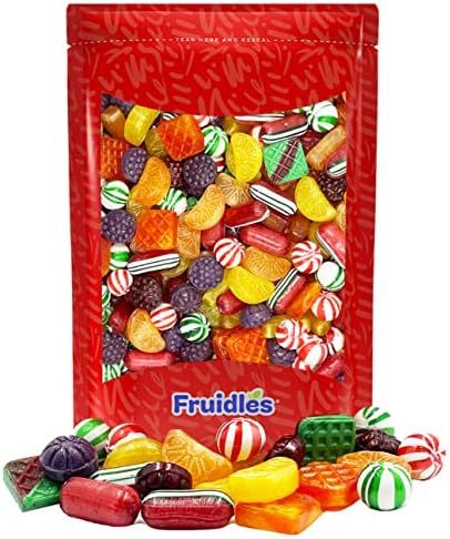 Christmas Hard Candy Assorted Fruit Mix, Family Size Party Bag ...