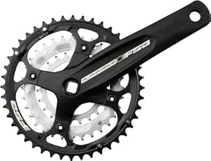 Amazon.com : FSA Alpha Drive Square Taper Mountain Bike Crankset (175 x ...