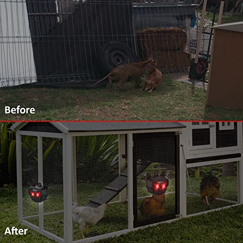 Redeo Solar Nocturnal Animal Repeller Predator Control Light Coyote ...