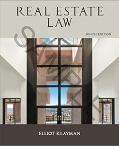 Real Estate Law, 9th Edition book by Elliott Klayman