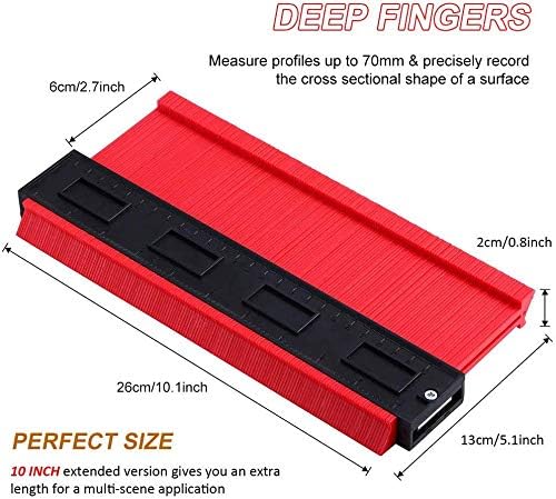 Contour Gauge Duplicator(Widen),Profile Gauge Multifunctional Shape ...