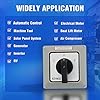 Keymoo 125A Rotary Changeover Switch with Master Switch Exterior Box ...