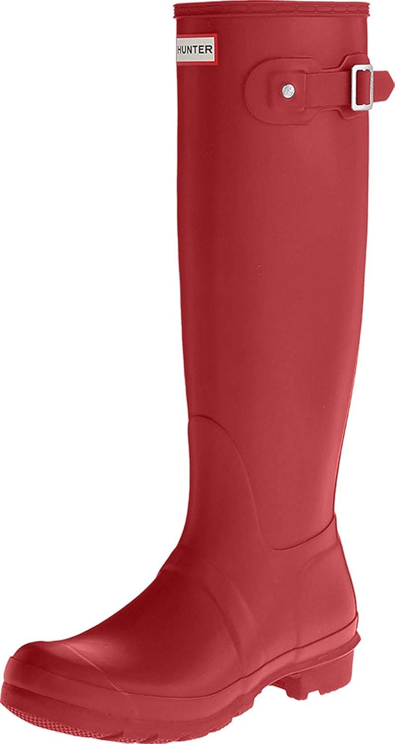 Hunter Original Tall, Women's Wellington Boots, Red (Military Red), 8 ...
