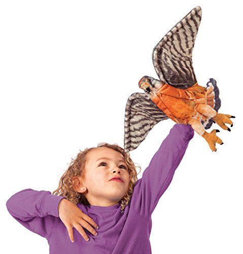 Folkmanis American Kestrel Hand Puppet - Want It All