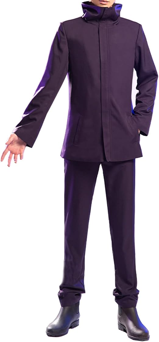 Amazon.com: SBluuCosplay Gojo Satoru Cosplay Costume Outfit: Clothing