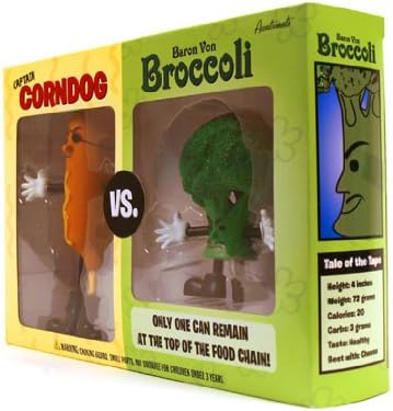 CAPT. CORNDOG vs. BARON VON BROCCOLI Action Figure Set – BigaMart