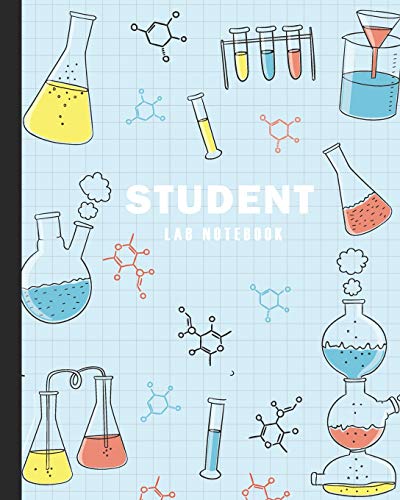 Student Lab Notebook: Laboratory Record Graph Paper Notebook | Biology ...