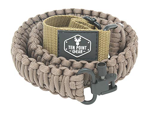 Ten Point Gear Gun Sling Paracord 550 Adjustable w/Swivels (Multiple ...