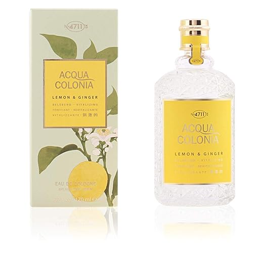 4711 Acqua Colonia Lemon & Ginger Agua de Colonia Vaporizador - 170 ml ...
