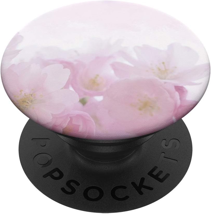 Amazon.com: Pink Flower Pop socket Cherry Blossom Pastel Spring ...