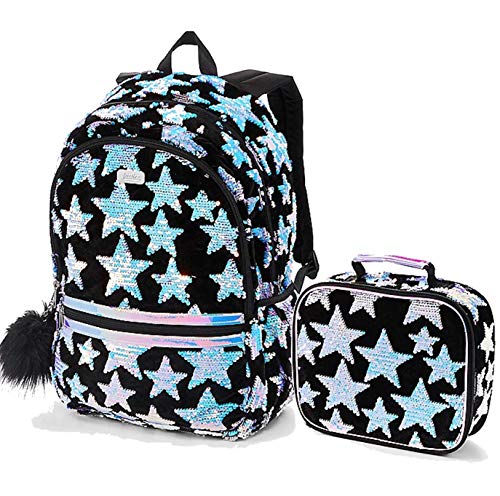 Justice bags. Justice Girls Blue/Silver Unicorn Flip Sequin Shaky ...
