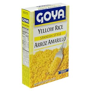 Amazon.com : Goya Yellow Rice Mix, 8-Ounce Boxes (Pack of 24) : Dried ...