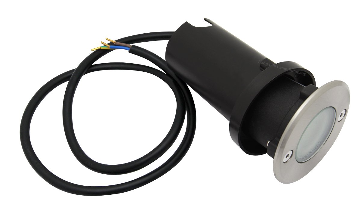 LED Ground Walkover Lights 5W LED Outdoor Decking Light Stainless Steel ...