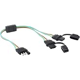Amazon.com: YaeCCC Universal 4 Way Y-Splitter Plug for Tailgate Light ...