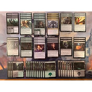 Amazon.com: Elite Food Token Deck - Black Green - Modern Legal - Custom ...