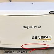 Amazon.com : Generac 5703 Bisque Touch-Up Paint Kit for Home Standby ...