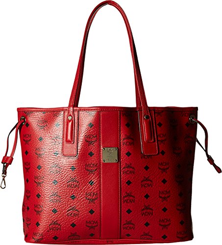 MCM bags. MCM Women's Shopper Tote, Ruby Red, One Size.