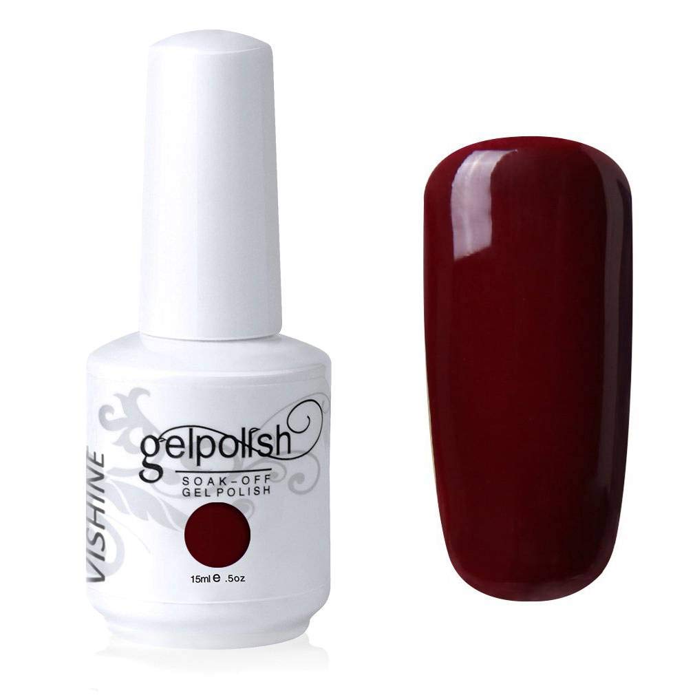 Amazon.com : Vishine Gelpolish Gel Nail Polish Lacquer Shiny Color Soak ...