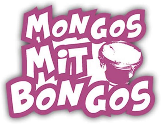 Aufkleber/Sticker Mongos mit Bongos Mongo Spacko Fun Humor Spaß 7x10cm ...