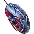 Amazon.com: CHONCHOW Gaming Mouse Wired,6 Buttons, 4 Adjustable DPI Up to 3200 DPI, 7 Color LED ...