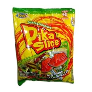 Amazon.com : Wholesale Jovy Pika Slice Watermelon Lollipops 40ct ...