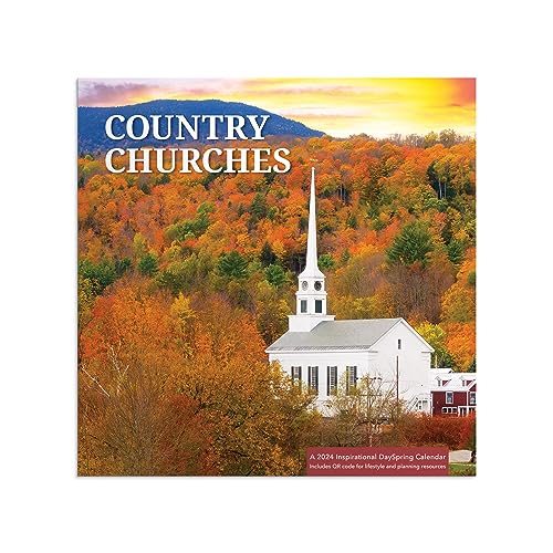 Country Churches 2024 Wall Calendar: A 2024 Inspirational DaySpring ...