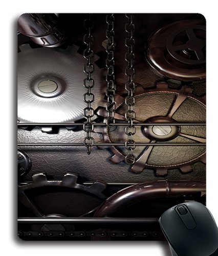 Amazon.com : Gears Machine Steampunk Custom Mouse Pad/ Mouse Mat ...