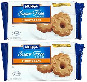 Murray Sugar Free Cookies - Shortbread - 6 oz - 2 Pack: Amazon.com ...