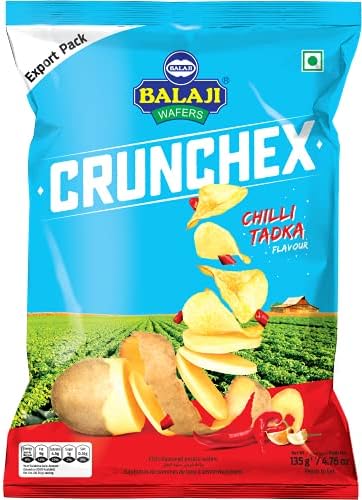 Balaji Wafers Crunchex Chilli Tadka Chips 135 Gms price in UAE | Amazon ...