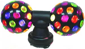 Amazon.com: Creative Motion Electrical Twin Disco Ball Light, 4-Inch ...