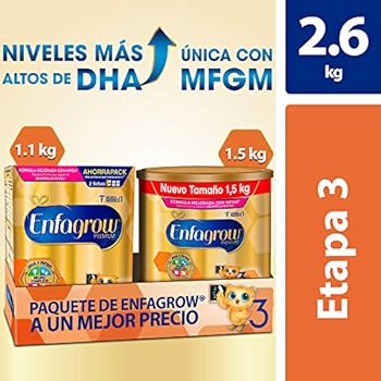 Leche de Crecimiento para Niños mayores de 12 Meses, Enfagrow Premium ...