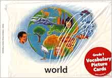 Grade 1 Vocabulary Picture Cards: World Grade 1 Harcourt Brace School ...