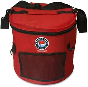 Amazon.com : Beaver Dam Round Tip-Up Carry Bag, Red : Fishing Ice ...