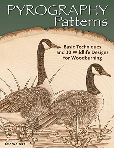 Pyrography Patterns: Basic Techniques and 30 Wildlife Designs for ...