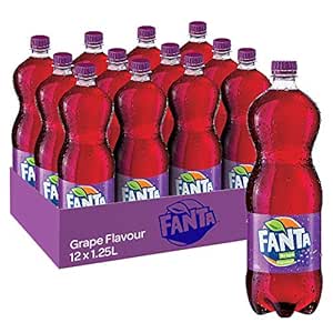 Fanta Grape Soft Drink, 12 x 1.25 l: Amazon.com.au: Grocery & Gourmet Food