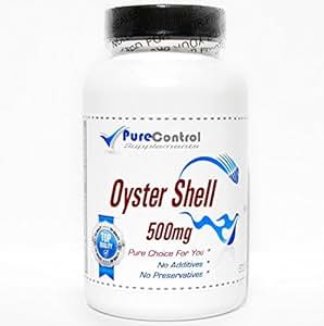 Amazon.com: Oyster Shell 500mg // 200 Capsules // Pure // by ...