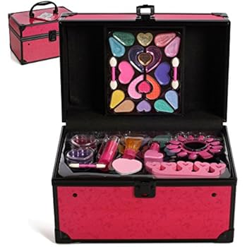 Amazon.com: Make It Real - All-in-One Glam Makeup Set. Girls Makeup Kit ...