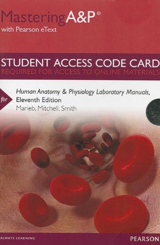 Mua MasteringA&P with Pearson eText -- Standalone Access Card -- for ...