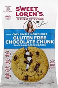 Amazon.com : Sweet Loren's, Cookie Dough, Chocolate Chunk, 12 Ounce ...