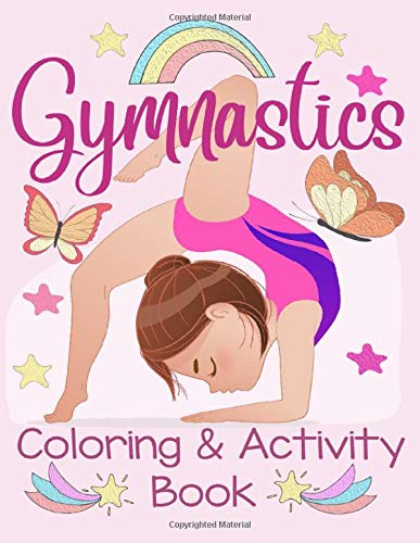 Gymnastics Coloring & Activity Book: An awesome activity & coloring ...