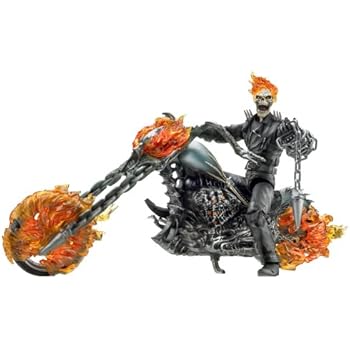 Marvel Figura de Acción Ghost Rider con Motocicleta Legends: Amazon.com ...