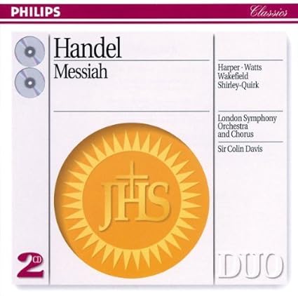 Handel: Messiah by Philips (2001-12-21) by : Amazon.co.uk: CDs & Vinyl