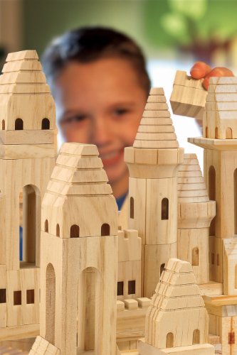 Treehaus Wood Castle Blocks Toys Games Toys Building Toys Wooden