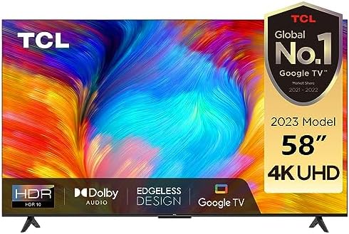 TCL 58 Inch 4K UHD Smart TV, Google TV with Built-in Chromecast ...
