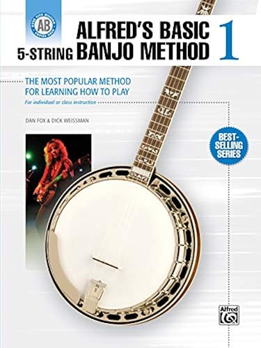 Alfred's Basic 5-String Banjo Method: The Most Popular Method for ...
