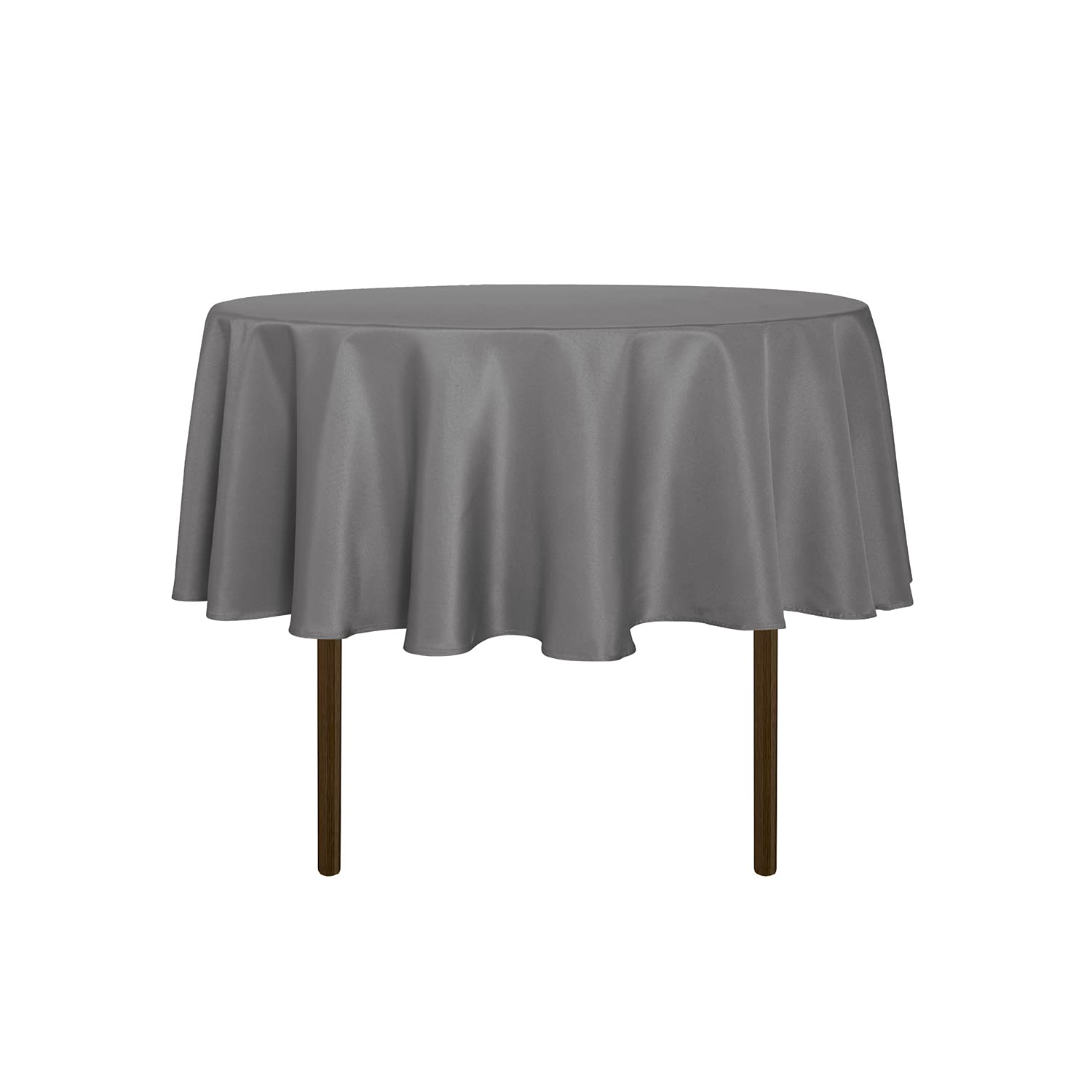 sancua Round Tablecloth - 48 Inch - Water Resistant Spill Proof ...