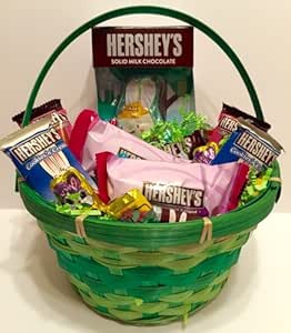 Amazon.com : Hershey Easter Basket : Gourmet Chocolate Gifts : Grocery ...