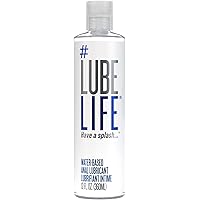 Lube Life Water-Based Personal Lubricant, Lube for Men, Women and ...