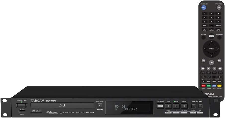 Tascam BD-MP1 Blu-Ray and media player: Amazon.co.uk: Musical Instruments