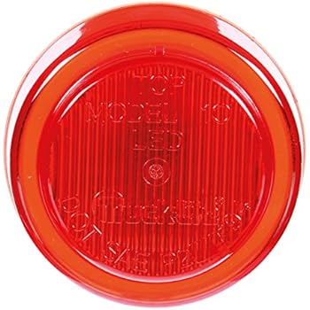 Amazon.com: Truck-Lite 33075R 33 Series Red LED Marker/Clearance Lamp ...